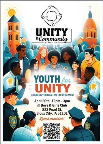 Youth for Unity set for April 20 in Sioux City