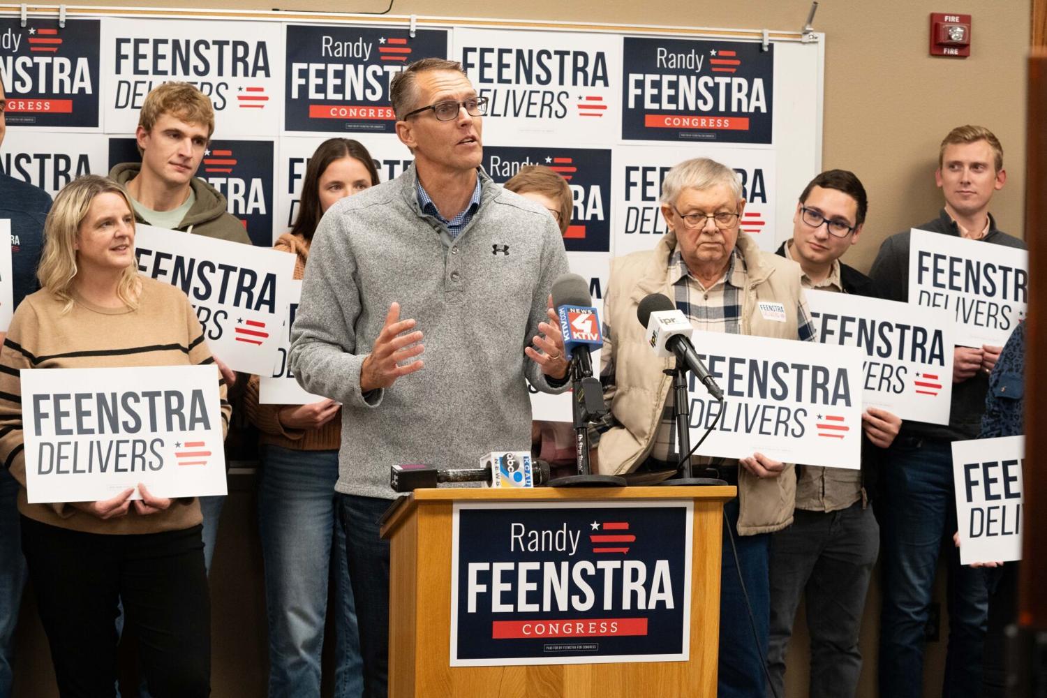 State Treasurer Smith endorses Feenstra for Iowa governor