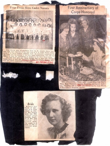 Cadet Nurse Corps lures Central High graduate | Siouxland Life ...