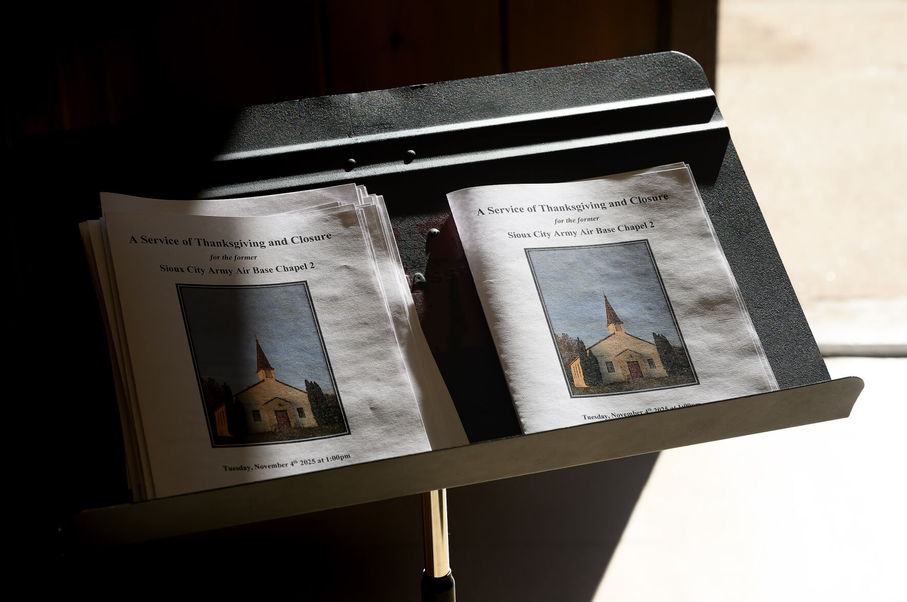 PHOTOS: Closing ceremony for former Sioux City Army Air Base Chapel