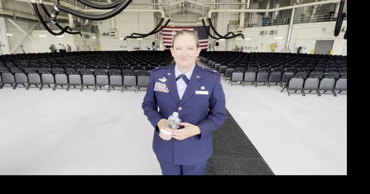 Col. Sonya Morrison reacts to become the newest commander of Sioux City ...