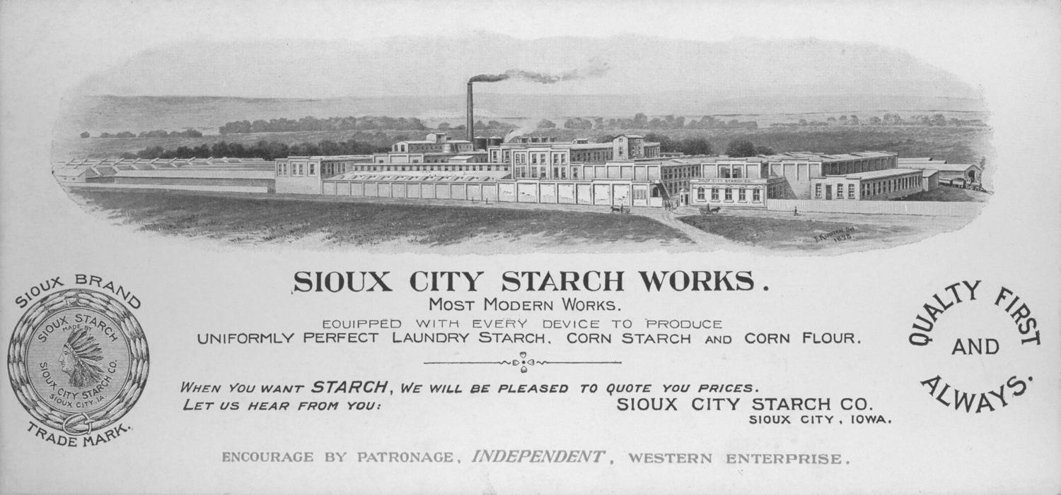 From the Journal archives | 1901: Starch kings were here