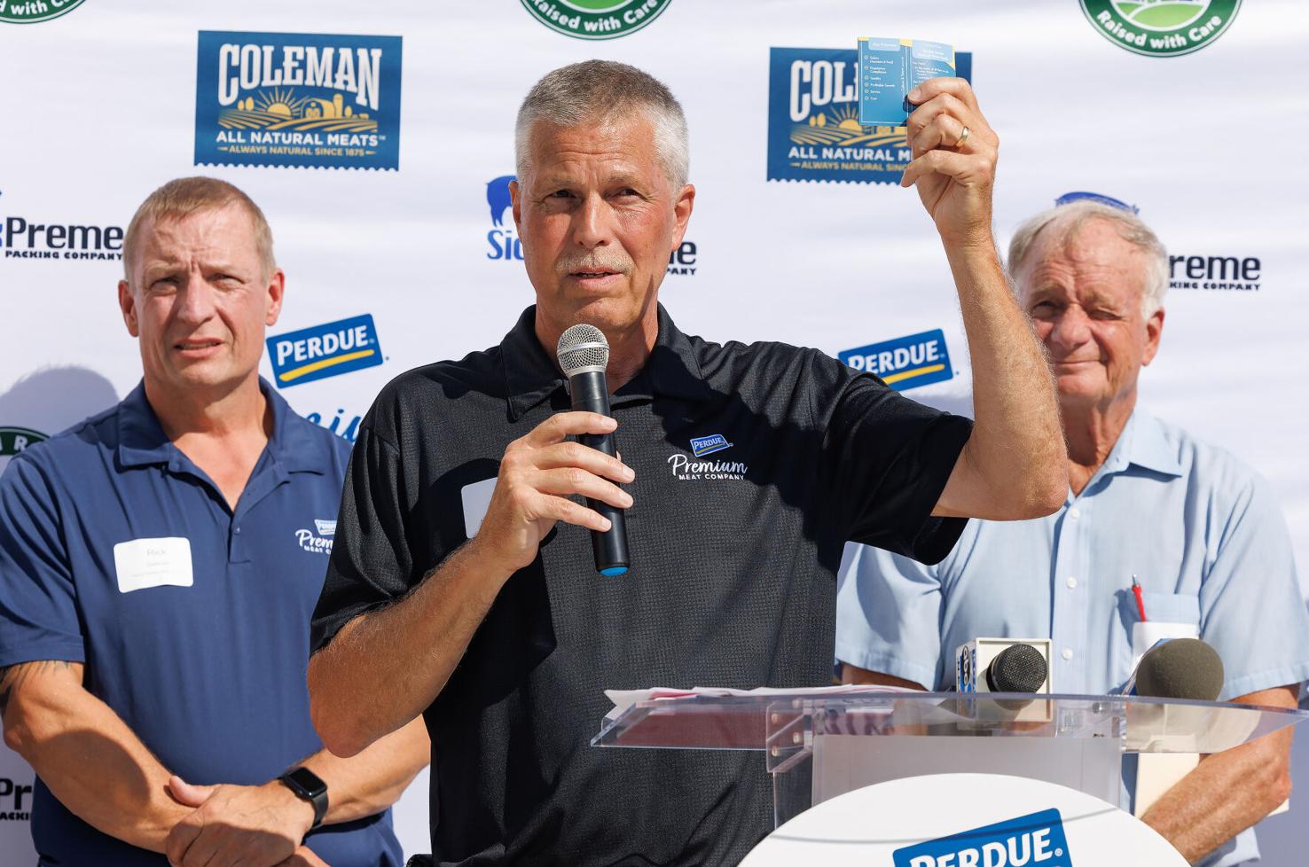 Perdue unveils Sioux City case-ready pork facility