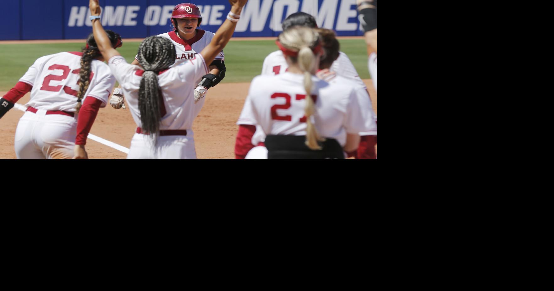 Oklahoma softball runs win streak to 50, reaches WCWS semifinals