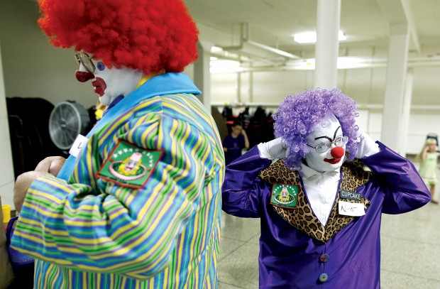 Photos: Shrine Temple Clowns