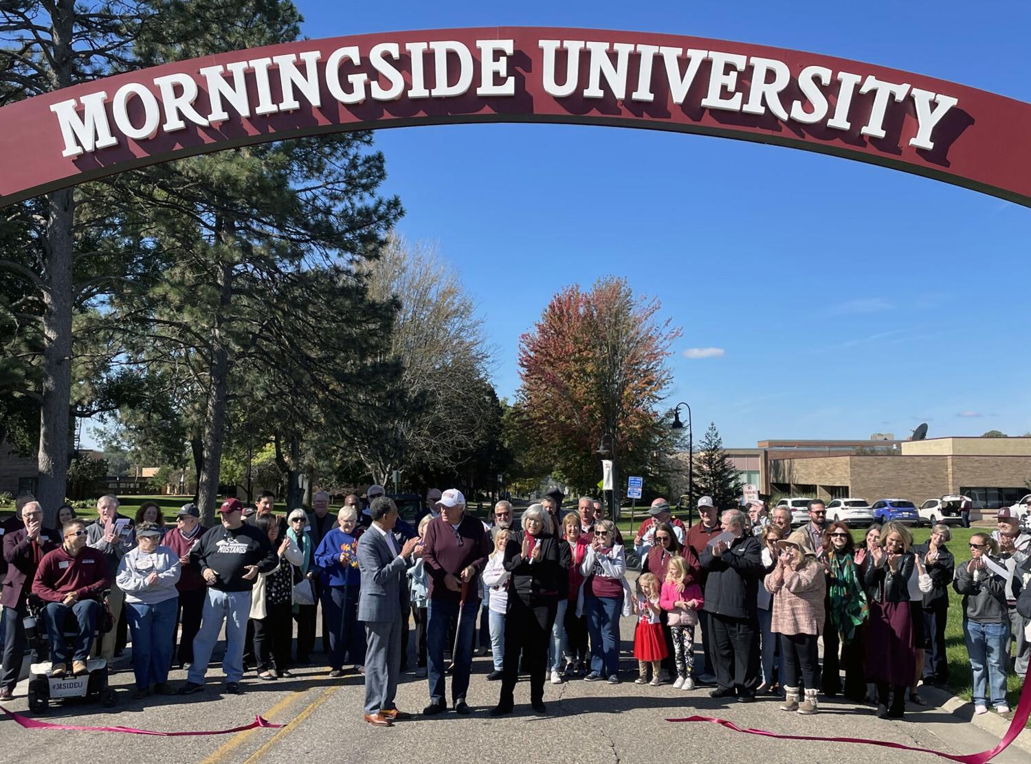 Former Morningside President John Reynders feted at ceremony