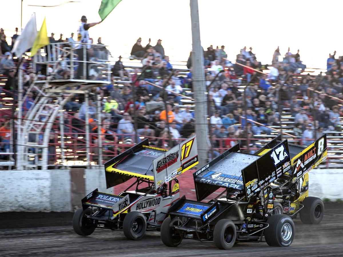 Austin McCarl holds off Aaron Reutzel for first-ever All Star Circuit ...