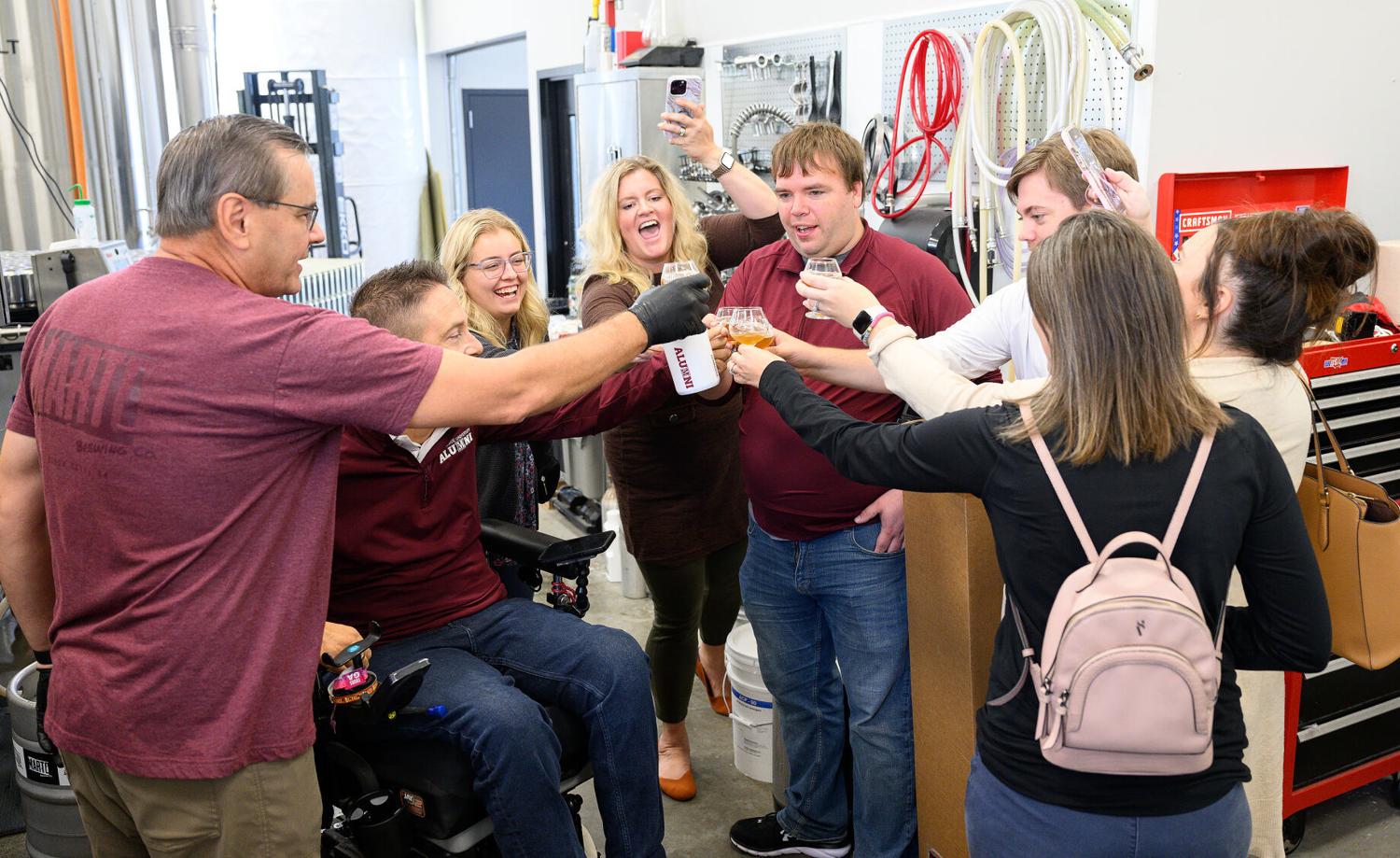 Morningside, Marto Brewing unveils 'Dear Old Maroon' beer