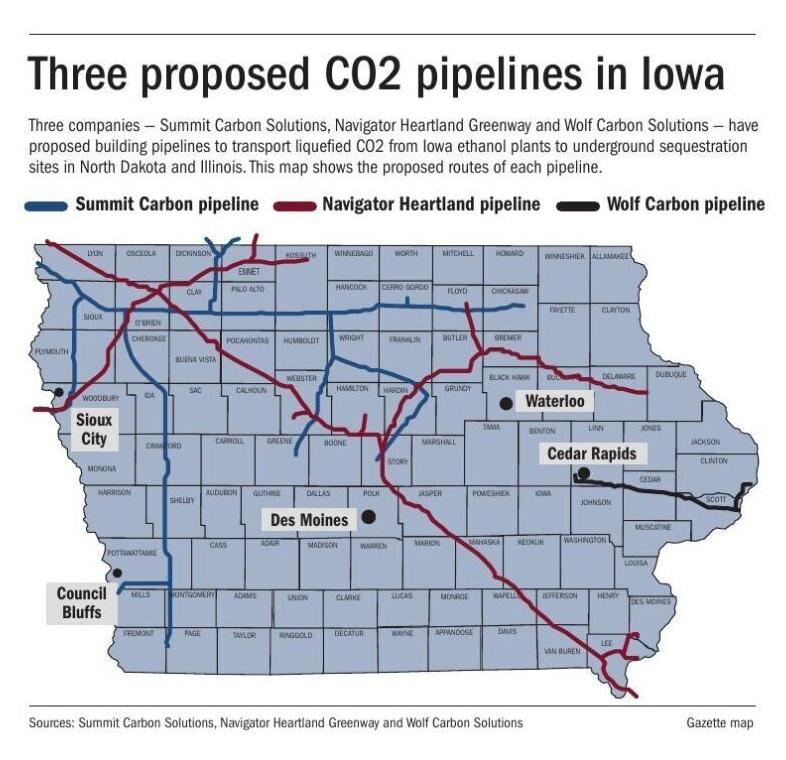 Judge rules Iowa law pertaining to Clay County pipeline survey is ...