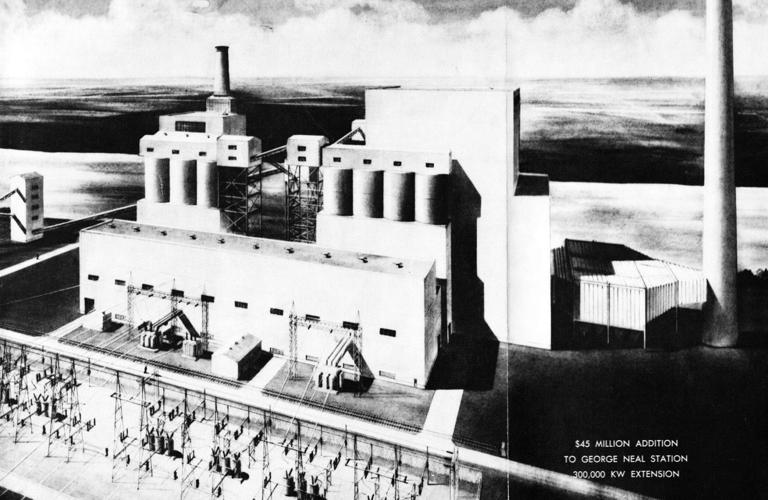 Fifty Years Ago: Iowa Public Service Co. announces $45 million Plant