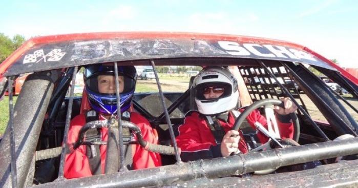 GALLAGHER: Let's go racing, boys!