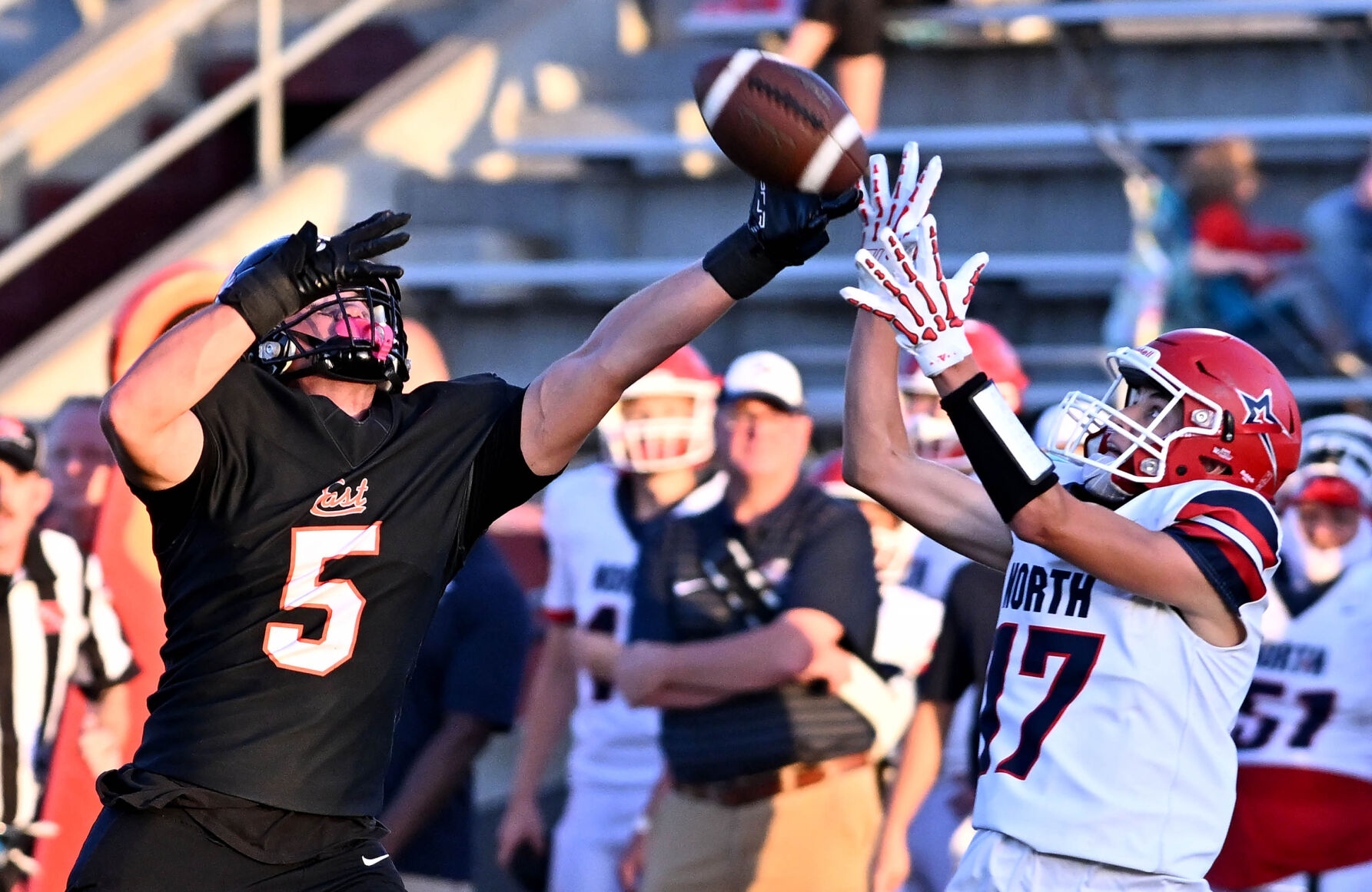 Prep football: East shuts down North, opens season with win