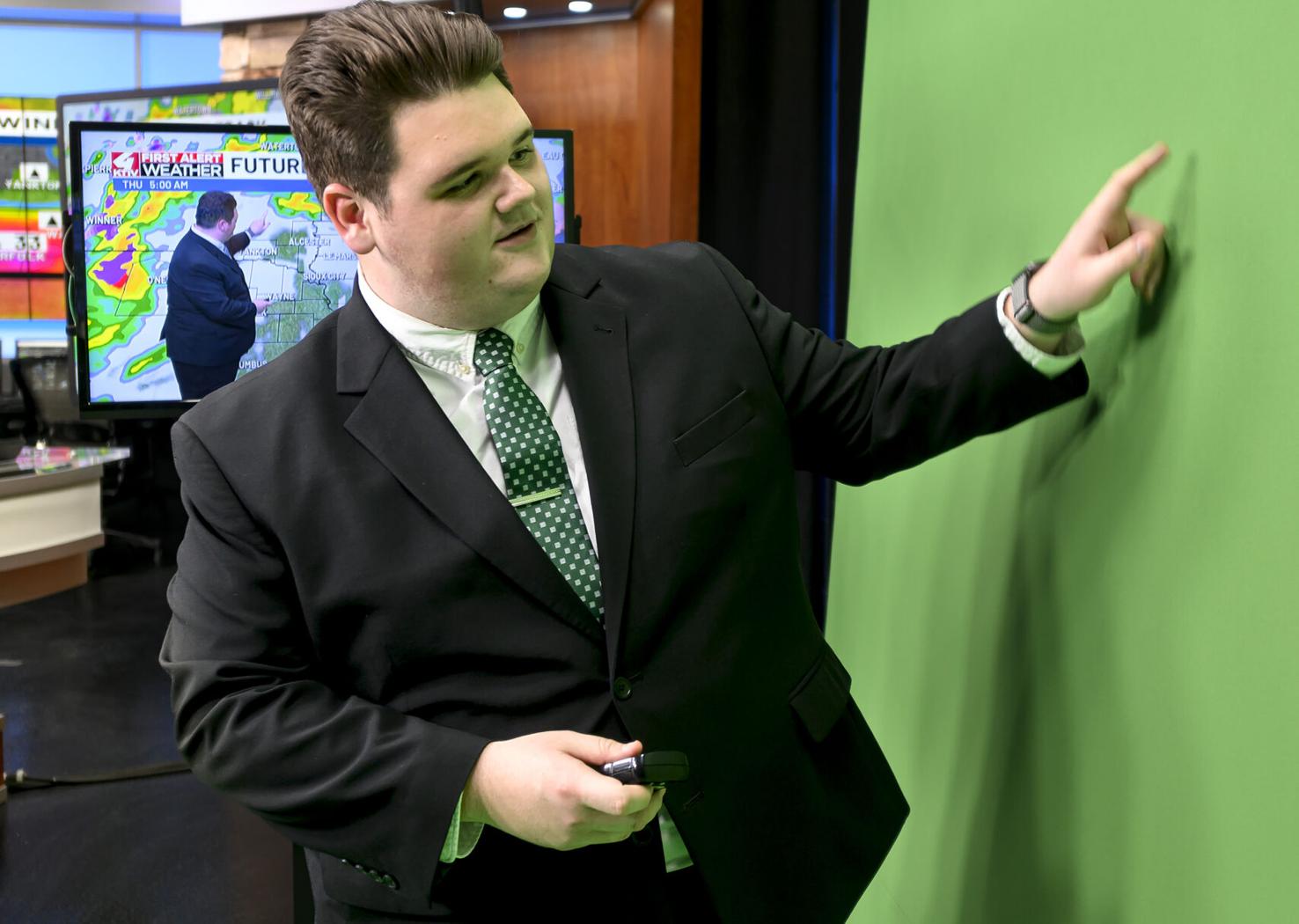 Former KTIV weatherman Jacob Howard starts his new job