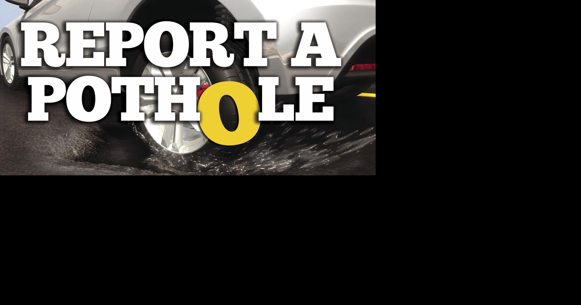 Map: Report a pothole