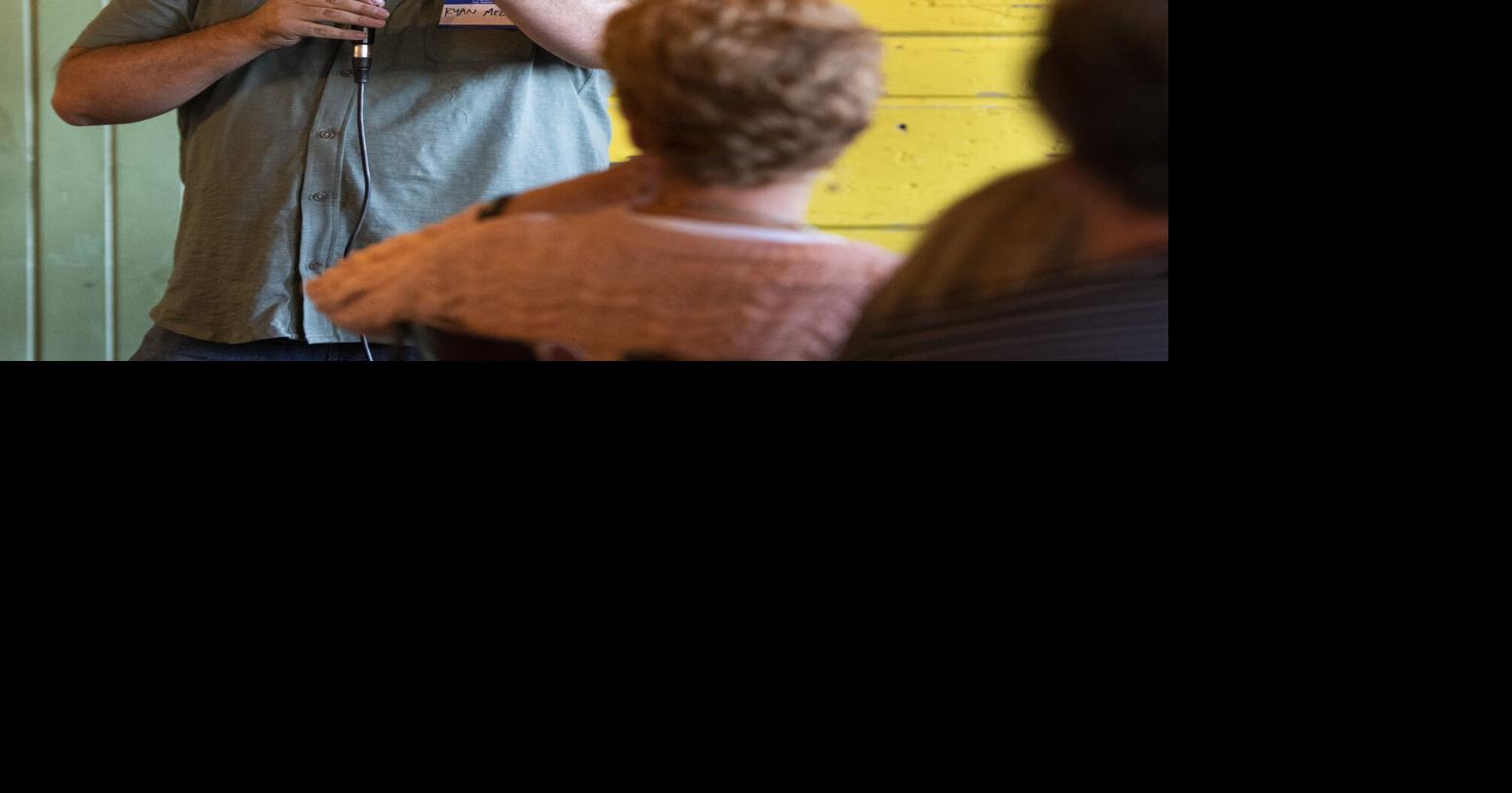 Congressional candidate Ryan Melton repeatedly calls out Rep. Randy ...