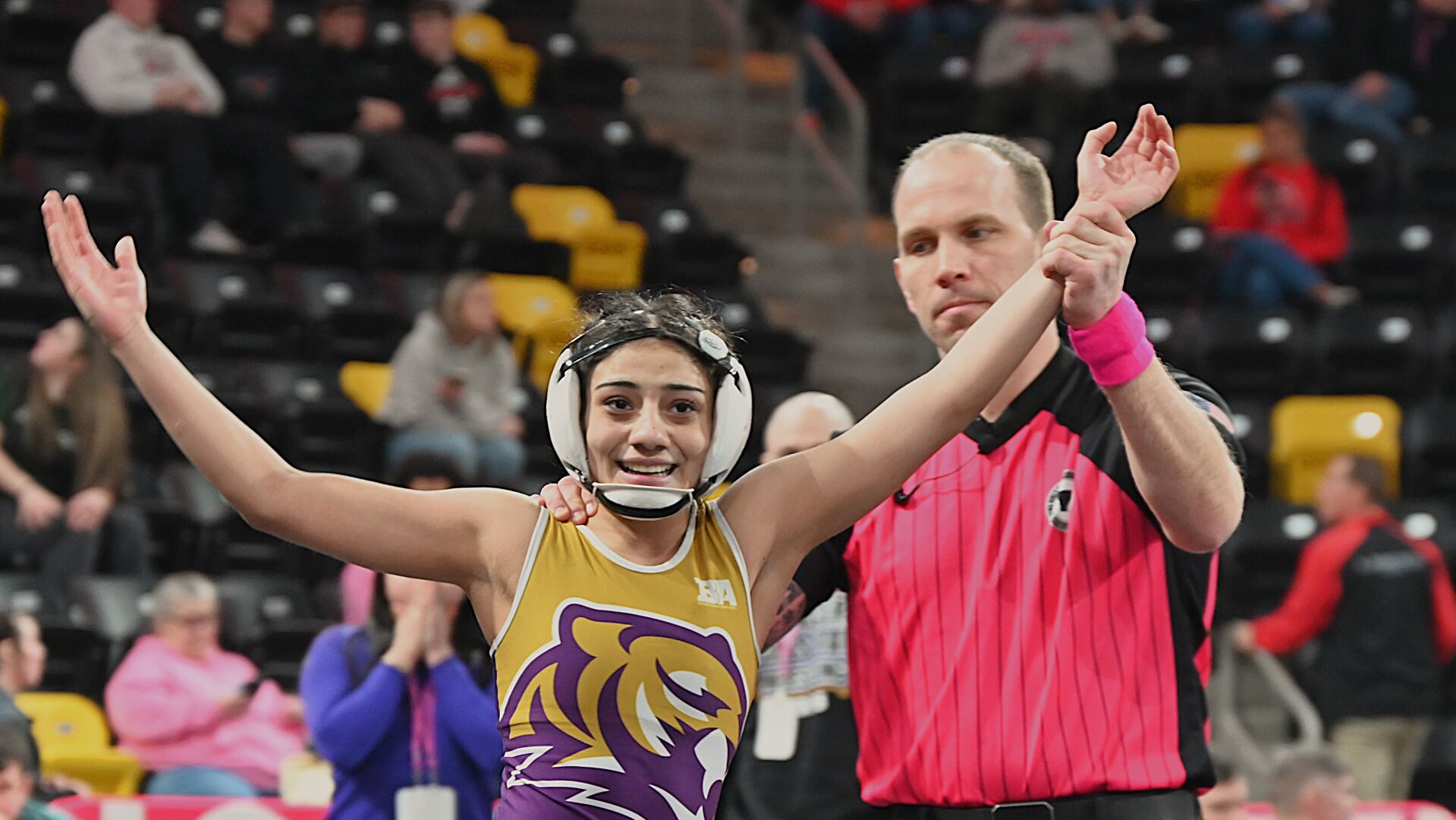 Iowa girls wrestling state tournament: Day 2 yields several thirds ...