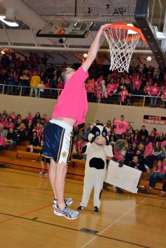 GALLAGHER: Rock Valley, Iowa, super rocks house with dunk