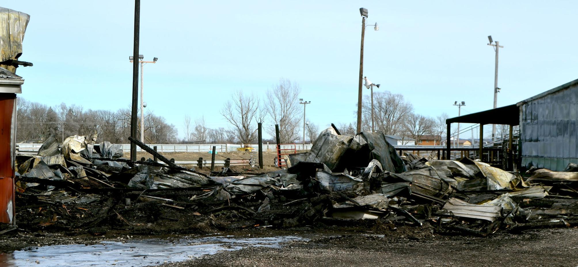 A fire in Onawa, 3rd this week, destroyed historic grandstand at Monona ...