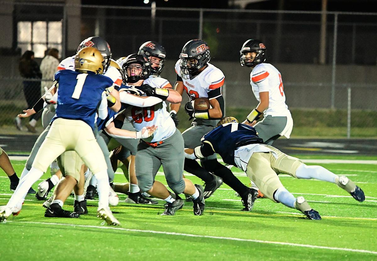 High school football: No. 2 SB-L takes down No. 4 Heelan in 3A district ...