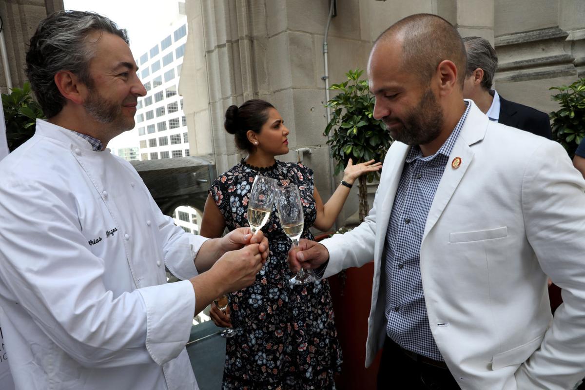 Matthias Merges turns banged up corn, tomatoes into great pasta dishes