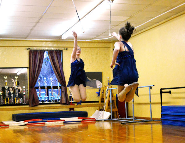 Future of baton twirling class falls into the hands of two sisters
