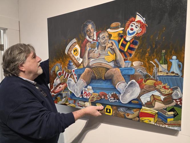 Don't be green with envy, a new Art SUX exhibit depicts the Seven ...
