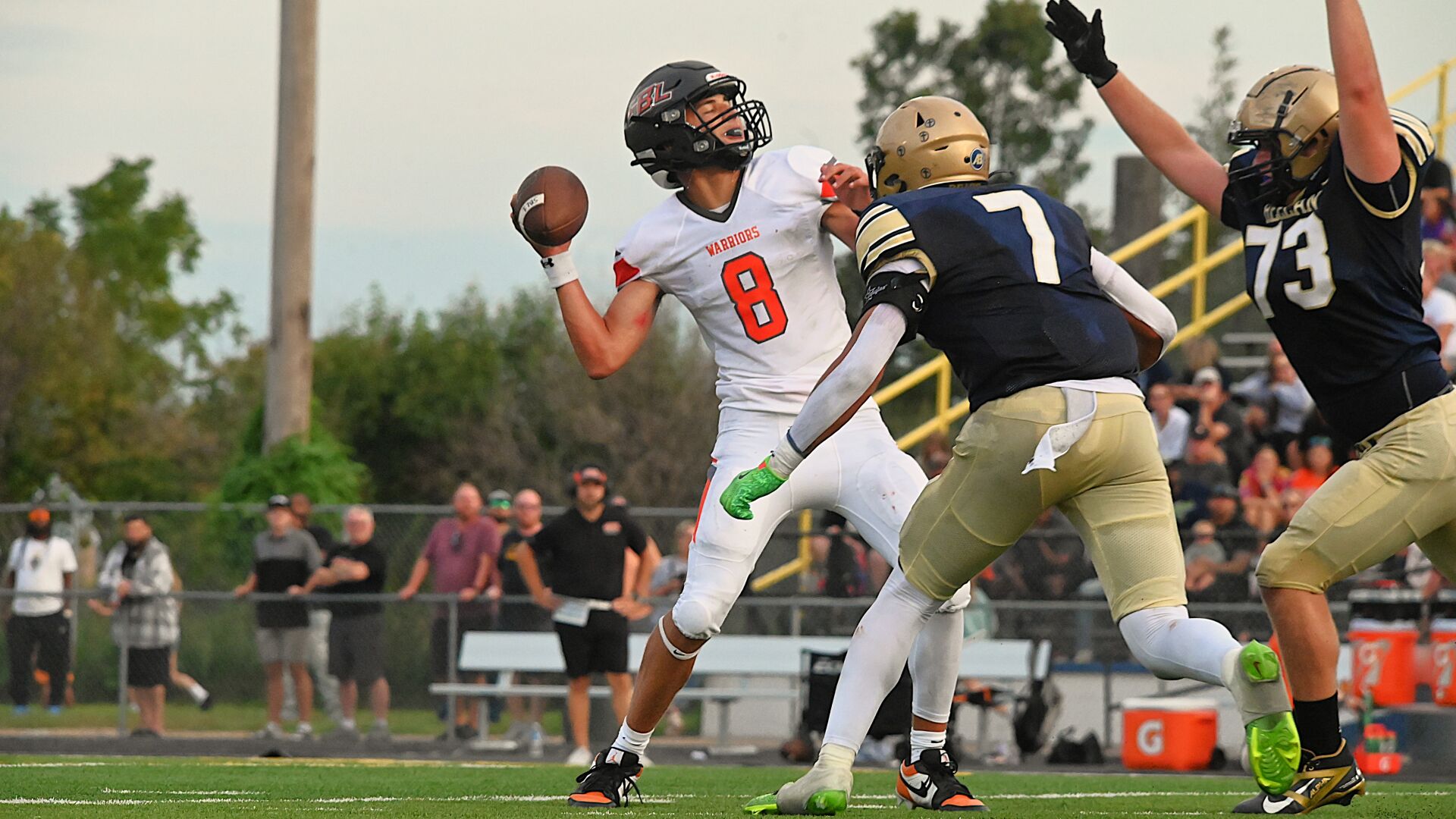 Prep football: Heelan outlasts SB-L with timely plays