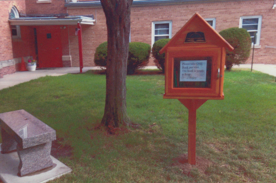 Whitfield United opens outdoor children's library
