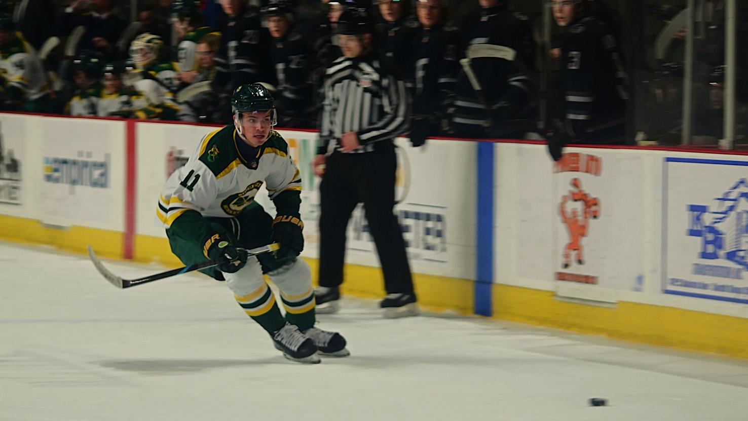 Pritchard scores twice as Muskies move on, sweep Fargo