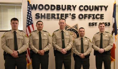 4 new Woodbury County Sheriff's deputies sworn in Tuesday