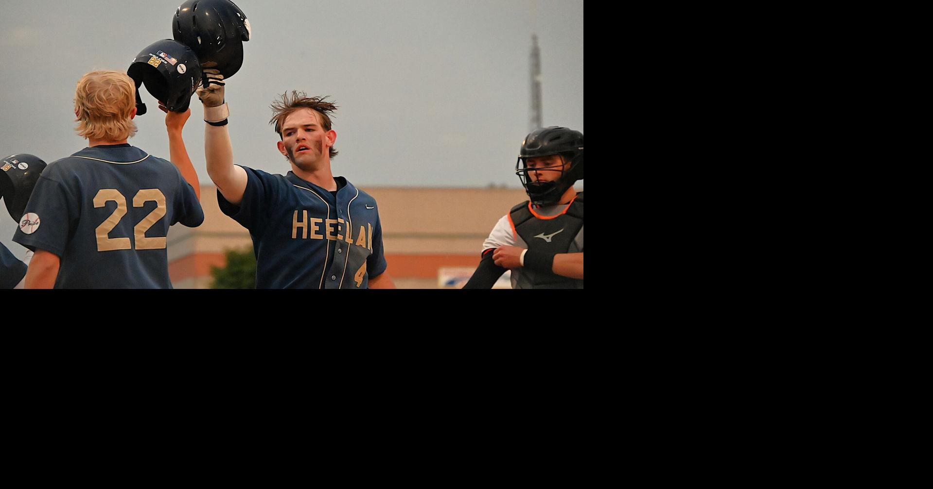 High school baseball: 3A No. 7 Heelan scores commanding two-game sweep of No. 6 SB-L