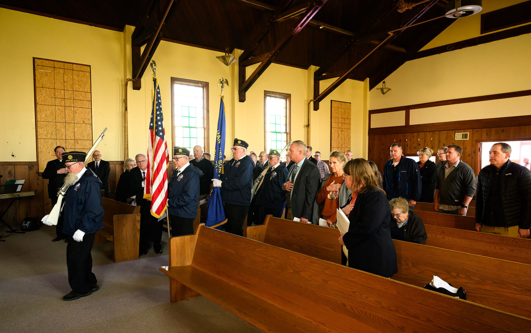 PHOTOS: Closing ceremony for former Sioux City Army Air Base Chapel