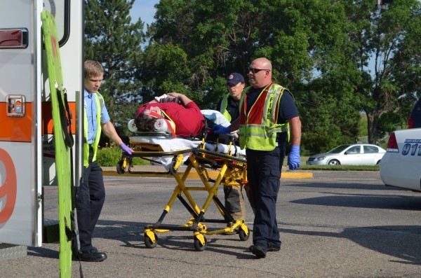 Crash At Sioux City Intersection Sends Driver To Hospital