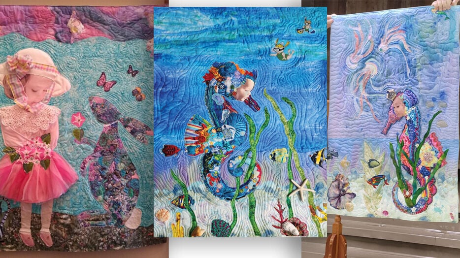 Denise Lockwood Pictorial Quilting Exhibition on display in MOArts ...