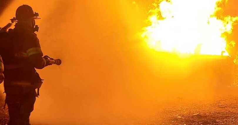 Moneta Volunteer Fire Department has fire training | Local News ...