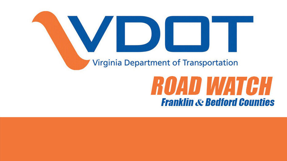 VDOT road projects in Bedford and Franklin Counties | Local News ...