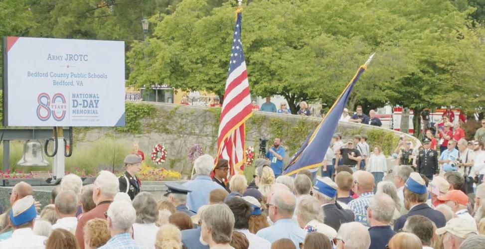 80th anniversary of D-Day commemorated at National D-Day Memorial in ...