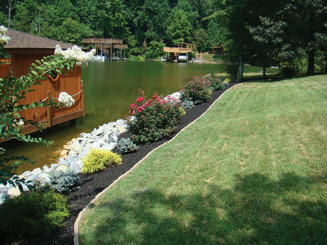 Fall makes the ideal time to place buffer landscaping to protect the ...