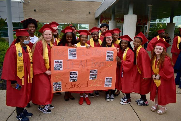 A walk with success: North Point High seniors tour former schools ...