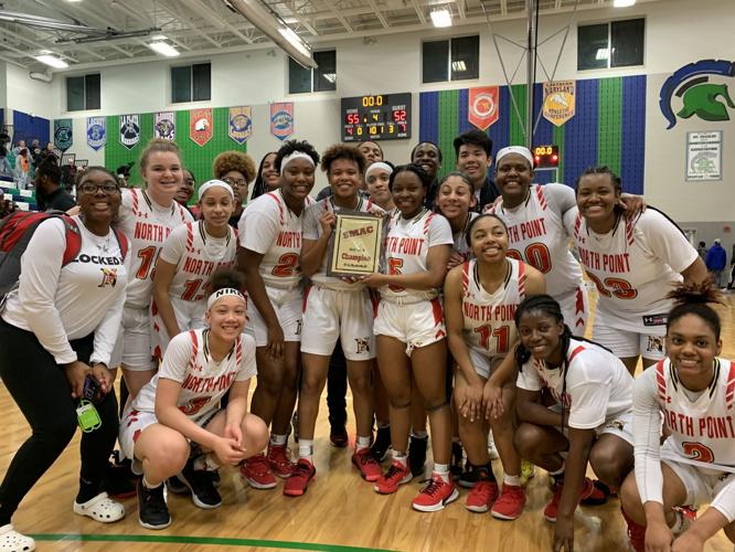 North Point girls basketball tops Great Mills to win SMAC championship ...