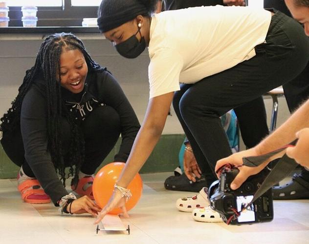 Students put the law of motion to the test | Arts and Entertainment ...