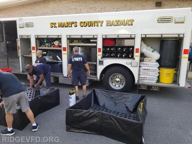 Webster Field, Ridge firefighters attend hazmat training with county ...