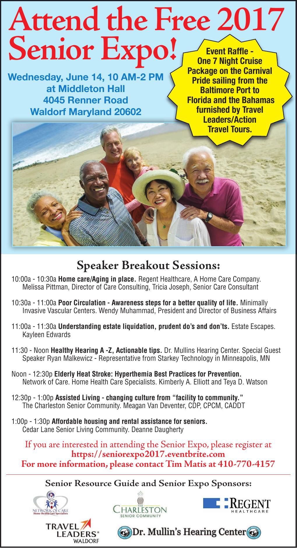 First Annual Senior Expo | Seniors | somdnews.com