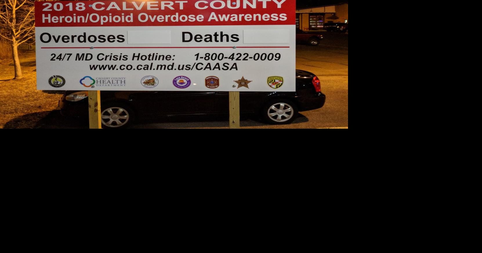 Opioid overdose awareness signs installed in county | Local News ...