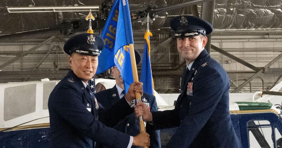 Geoffroy takes helm of 316th OG, Continues legacy of readiness ...