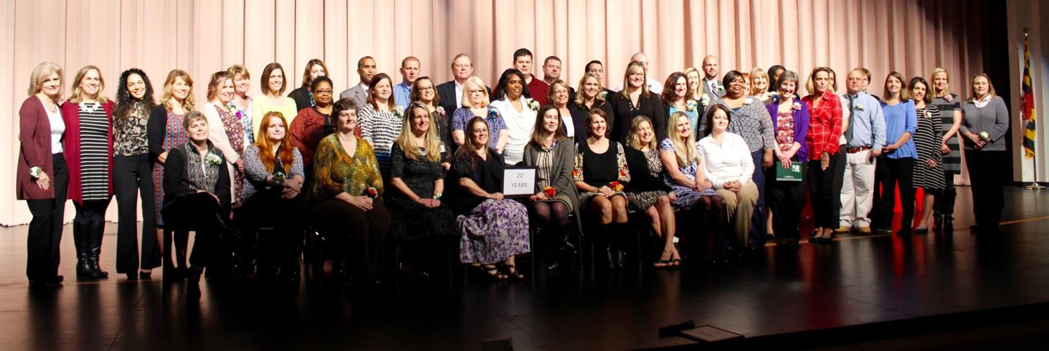 CCPS employees recognized for years of service | Local News | somdnews.com