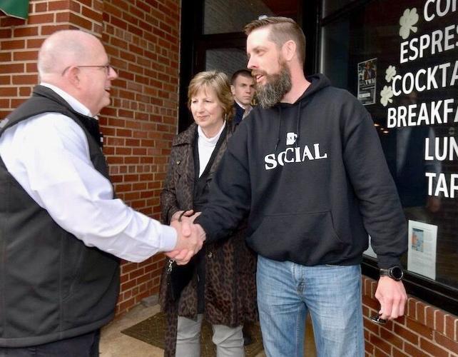 Governor tours Prince Frederick Library, celebrates Maryland Day ...