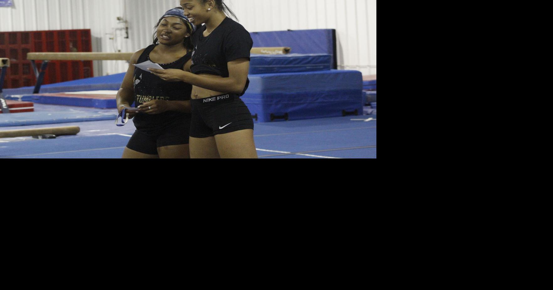 Angel Rice and Marci Lawson visit Cheer Extreme Tumbling Camp in ...