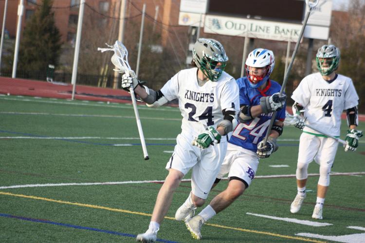 St. Mary's Ryken boys lacrosse left in the dark after loss to DeMatha ...