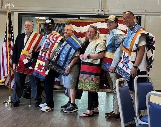 Six get quilts for their valor Six get quilts for their valor ...
